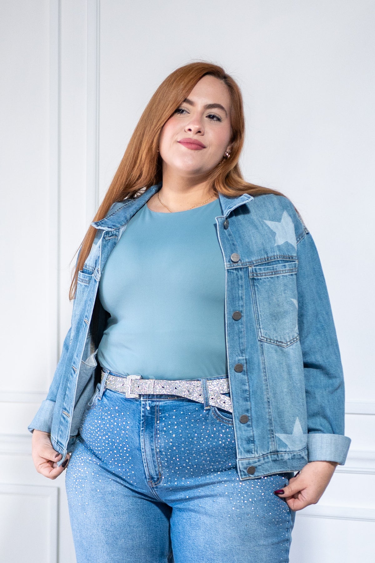 Panty blusa lisa azul – COLETTE CURVE