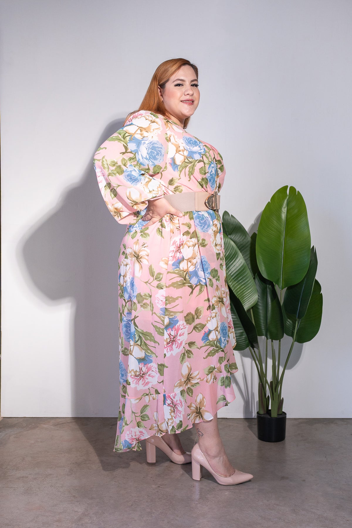 Vestido Largo de gasa – COLETTE CURVE